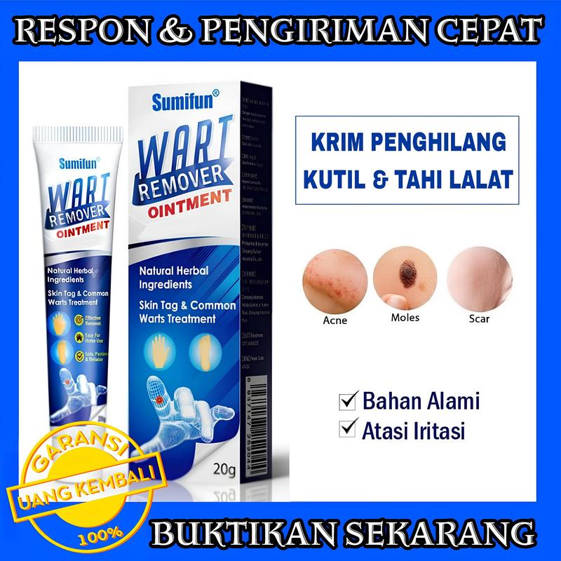 Sumifun Wart Remover Ointment Krim Herbal Penghilang Kutil Dan - Shop | Tokopedia