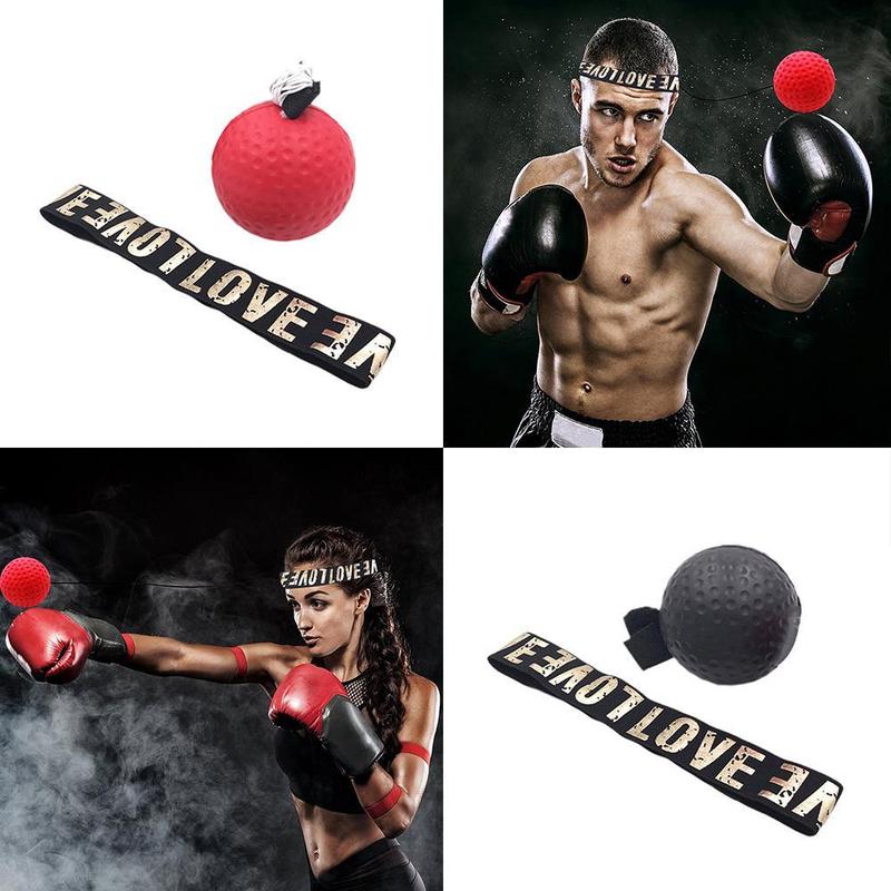 Kick Boxing Reflex Ball Head Band Fighting Speed Training Ball - TikTok ...