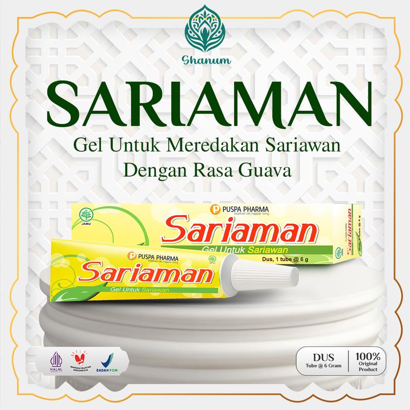 Sariaman - Gel Untuk Sariawan yang tidak perih - Rasa Guava - Shop ...