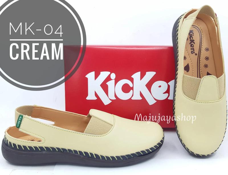 Kickers Slip On Wanita Model Kekinian Kode MK-04 Shoes Sendal - Shop ...