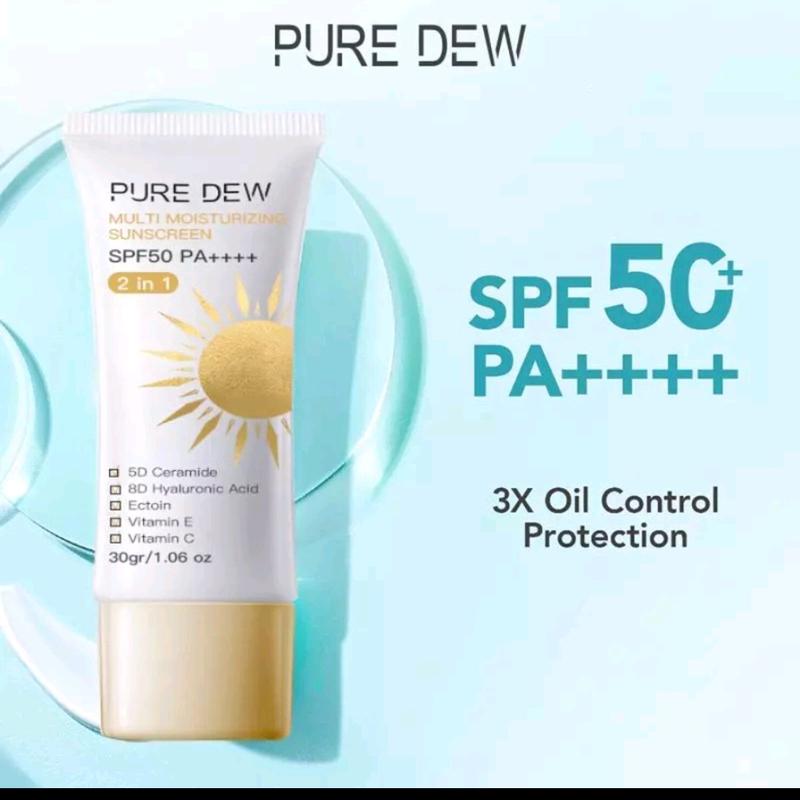 Pure Dew 5X Ceramide Serum Sunscreen SPF50 PA++++ | Pure Dew - Shop | Tokopedia