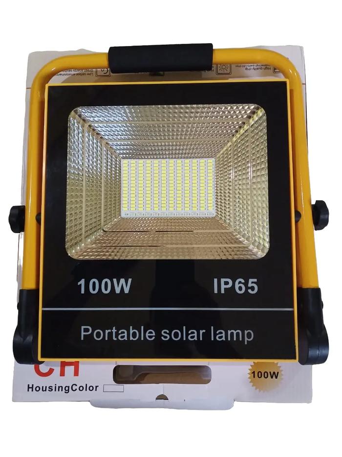 Jual Lampu sorot led portable 100w 100 watt lampu led sorot emergency ...