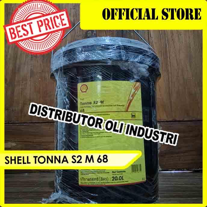Jual SHELL TONNA S2 M 68 ( ORIGNAL OIL SLIDEWAY - 20 Liter ) - Kota ...