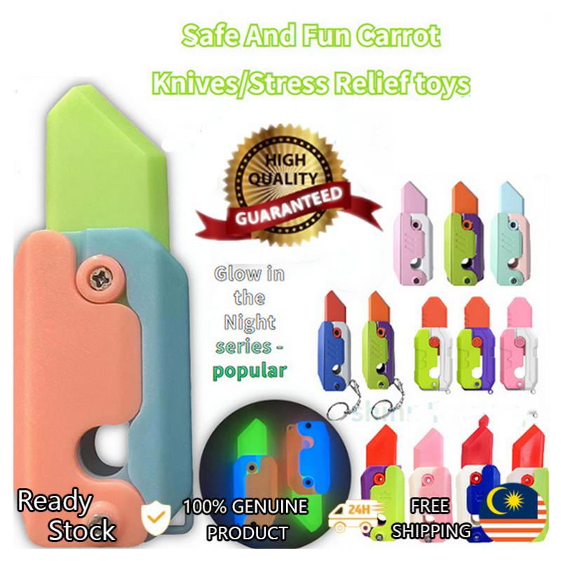 3D Gravity Knife Carrot Knife Fun Decompression Toys Decompression ...