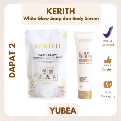 [2 PCS] KERITH WHITE GLOW PERFECT GLUTA SOAP DAN LOTION BODY - Shop ...