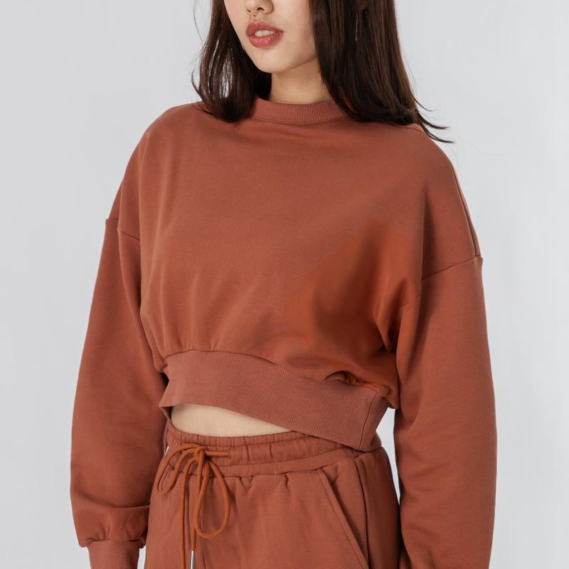 Lazee Sweater in Copper - YHF YOUNG HUNGRY FREE - TikTok Shop Singapore