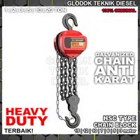 Jual Heavy Duty Chain Block Machine 1 Ton x 15 | 12 | 10 | 7 | 6 | 5 ...