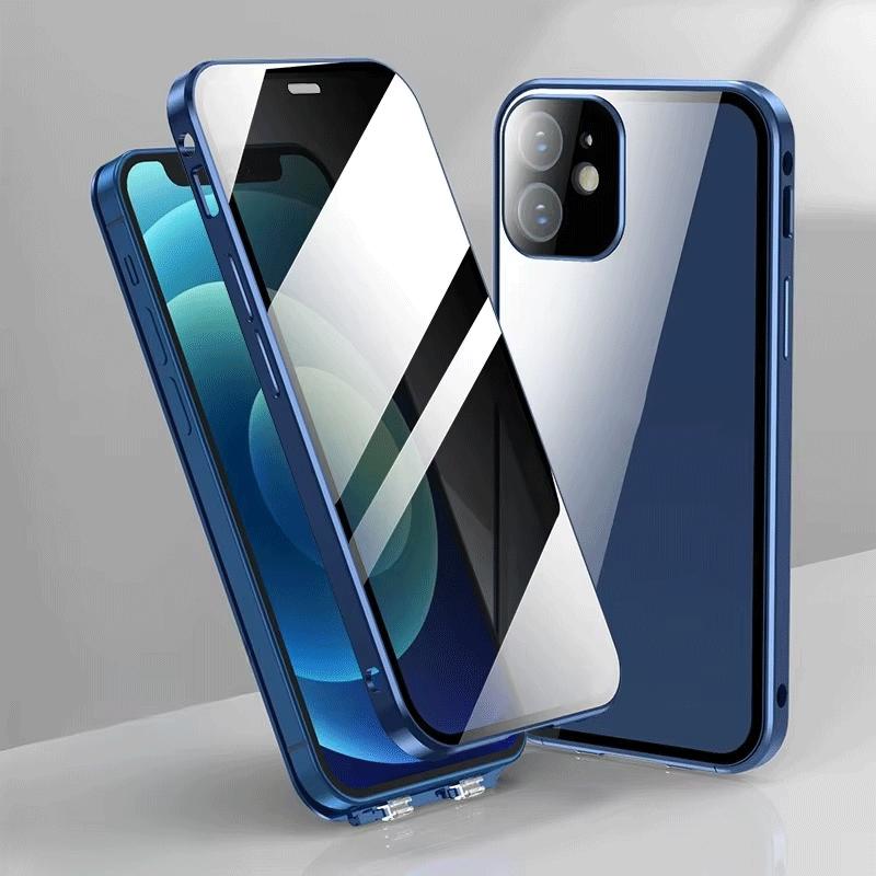 Sarung Telefon Bimbit, Dua Muka, Kaca Bajaan Definisi Tinggi, Anti Peep ...