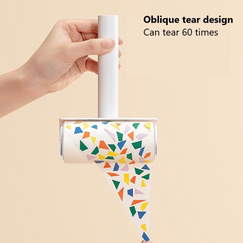 Sticky wool, tear -can be tube sticky hair, clothes bed shelons ...