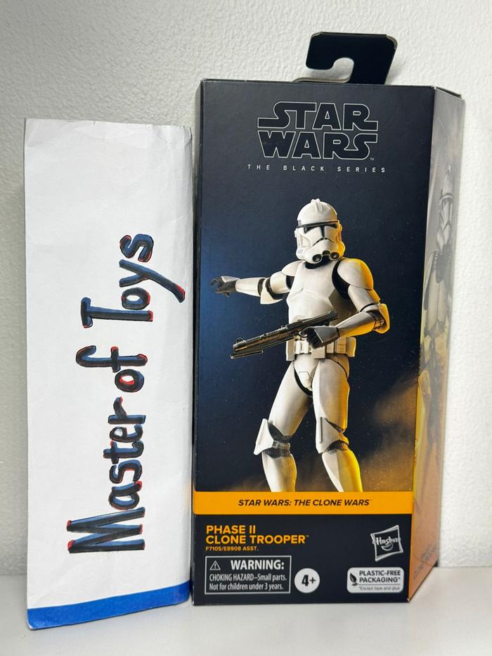 Promo Hasbro Star Wars The Black Series Star Wars: The Clone Wars Phase ...