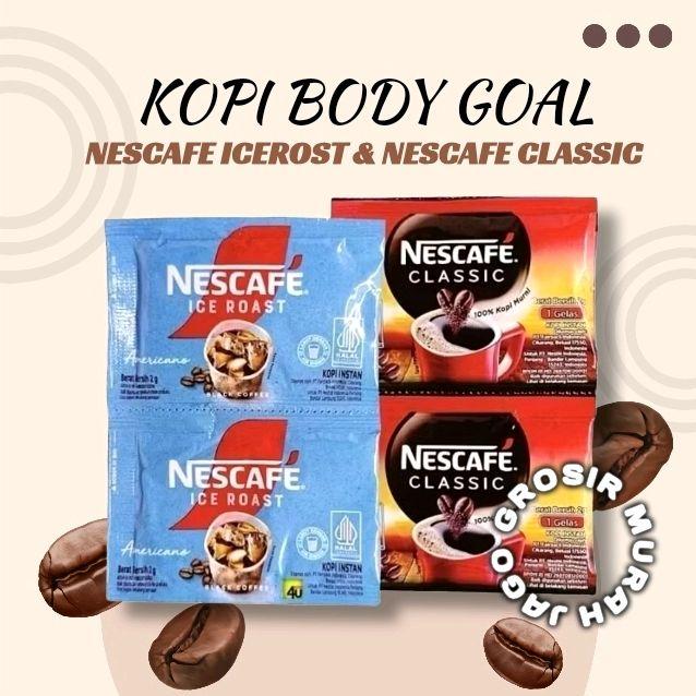Nescafe Ice Roast Drink Powder Bubuk Renceng iced americano merah ...