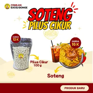 Paket Lengkap Soteng Instan Ful bumbu Kuah Pedas + Molring 70g Cemilan ...