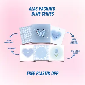 ALAS PACKING FLOWER PATTERN (NO CUSTOM) | FREE PLASTIK OPP | KERTAS ...