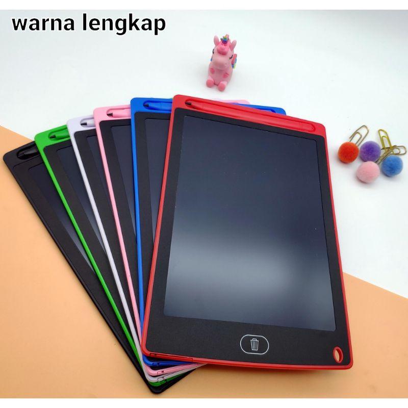 [TME] Mainan Happy Kids Edukatif Lcd Drawing Tablet Senter Proyektor ...