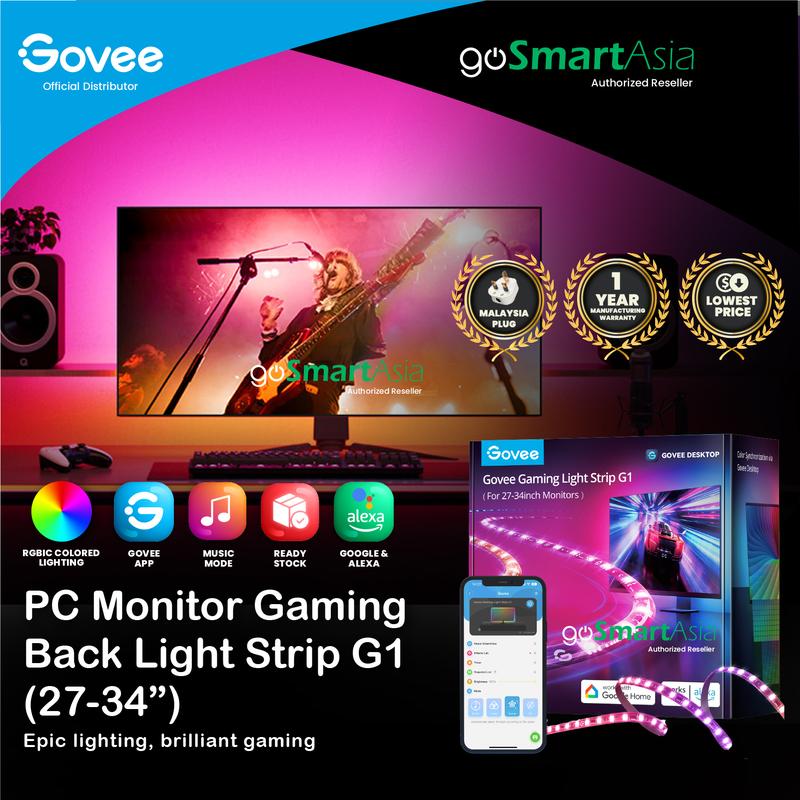goSmart Asia Govee PC Monitor Gaming Back Light Strip G1 Monitor ...