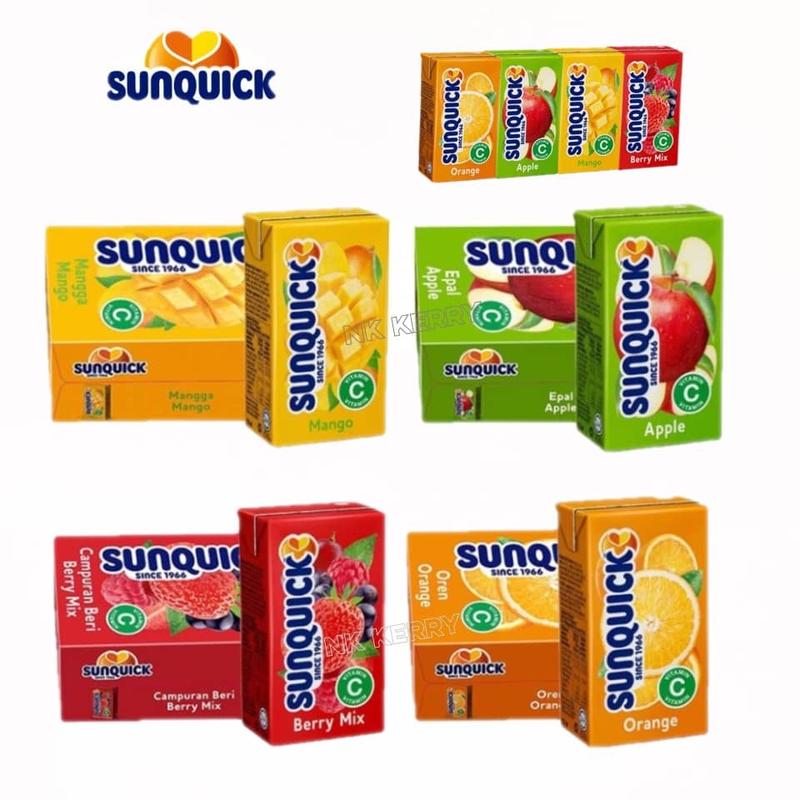 SUNQUICK ASSORTED FRUIT JUICE [Mango/ Berry Mix/ Orange / Apple ...