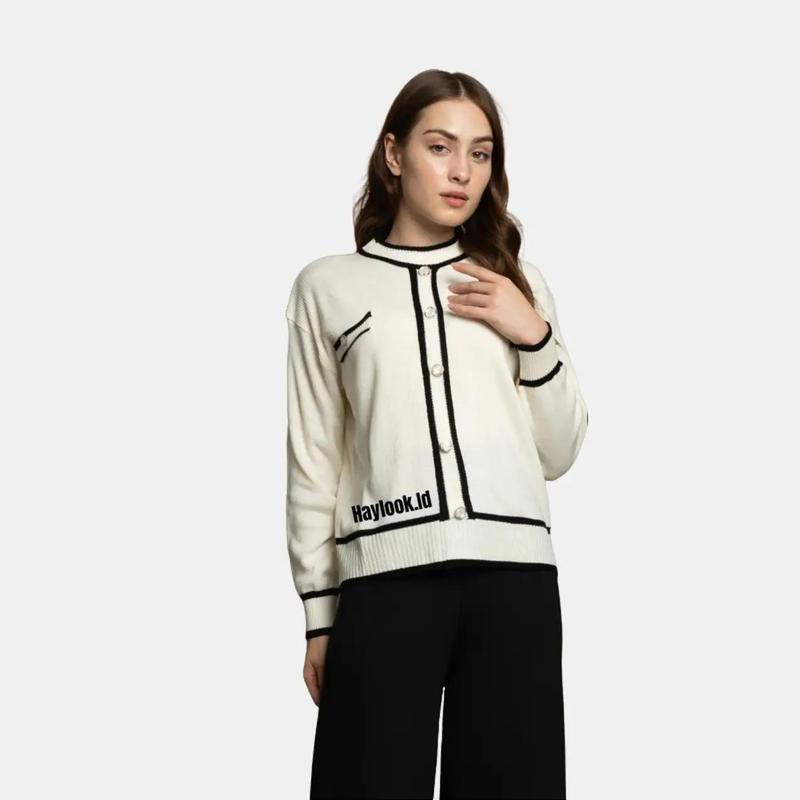 HAYLOOK.ID Noona Blouse Knitwear Top Basic Blouse Pakian Baj - Shop ...