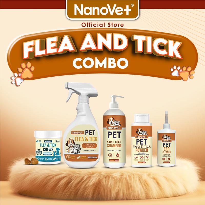 Nanovet Flea and Tick Combo for Cat and Dog - TikTok Shop Malaysia