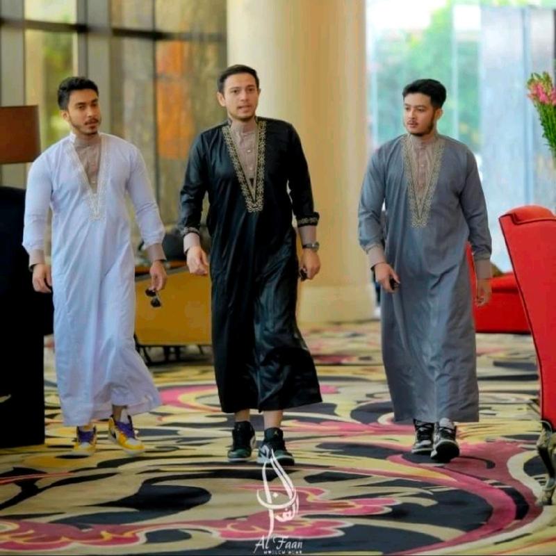 jubah slimfit king Salman jubah pria slimfit gamis jubah pri - Shop ...