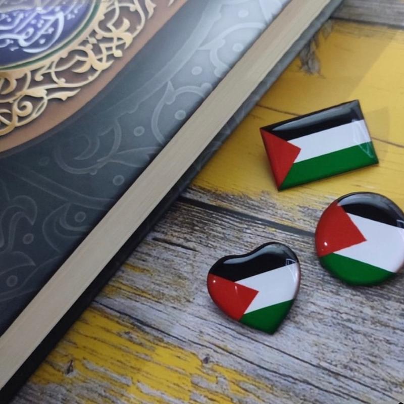 Palestine Resin Mini Pin Hijab Tudung Brooch Collar Clip - TikTok Shop ...