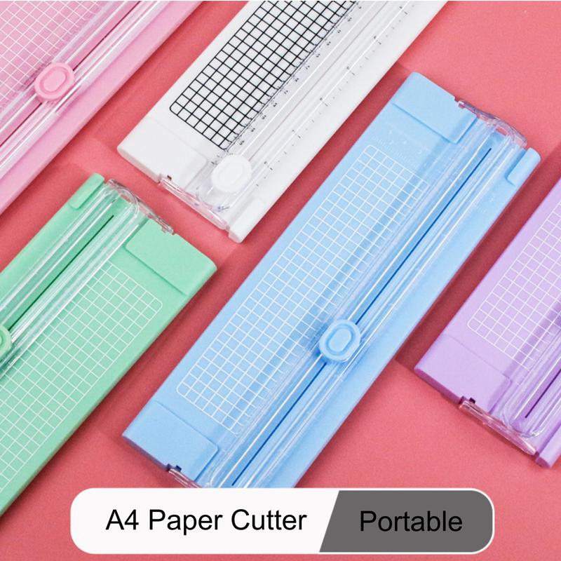 Portable Paper Cutter A4 Plastic Trimmer Paper Cutter Machine Two-way ...
