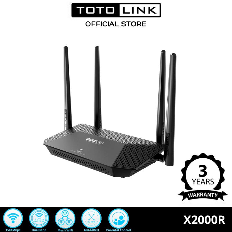 Totolink X2000R AX1500 Wi-Fi6 Wireless Gigabit Router - TikTok Shop Malaysia