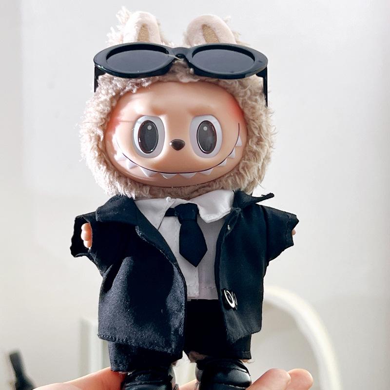 Labubu's clothes are suitable for 17cm Labubu cool clothes Labubu's ...