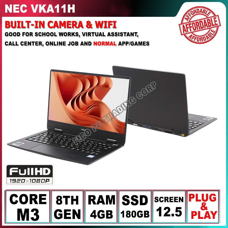 [Pre-owned] NEC VKA11H 12.5 inches core M3 8th GEN DDR4 4GB RAM ...
