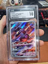 Jual 2023 Pokemon Japanese SV Raging Surf AR Groudon #69 CGC 10 GEM ...
