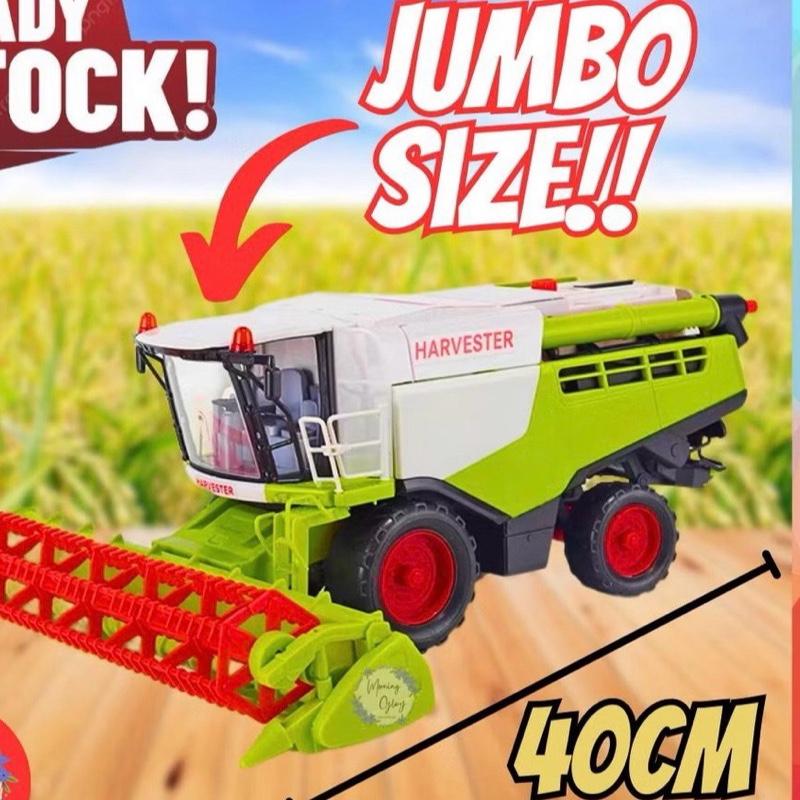 MAINAN MESIN PADI JUMBO / JUMBO FARM TRACTOR TOYS - TikTok Shop Malaysia