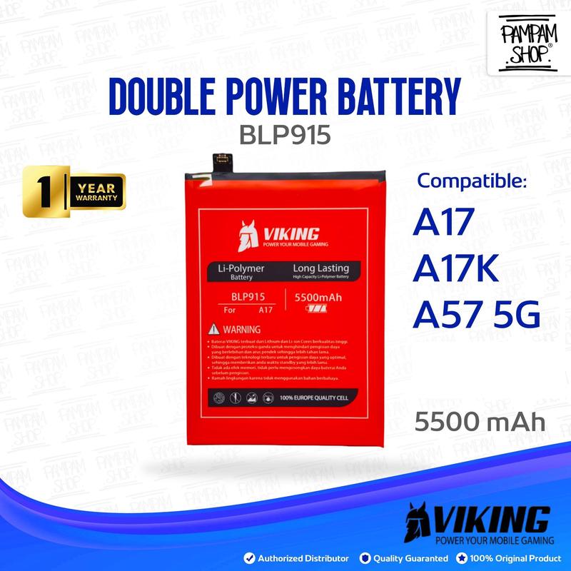 VIKING Baterai BLP915 Compatible for Opp A17 / A17K / A57 5G - Shop ...