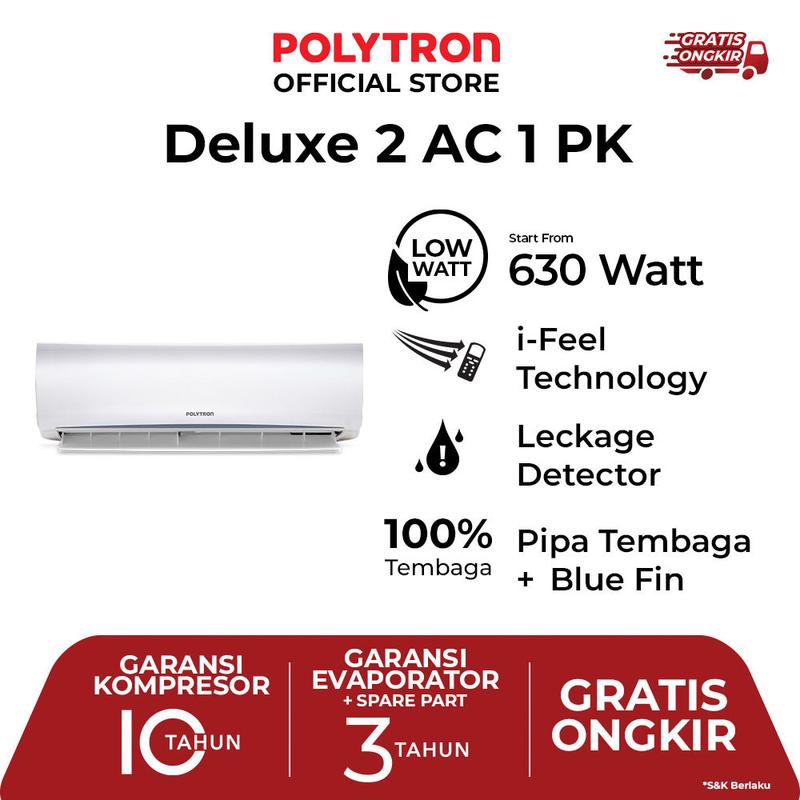 Polytron AC Deluxe 2 1 PK PAC 09VH - Shop | Tokopedia