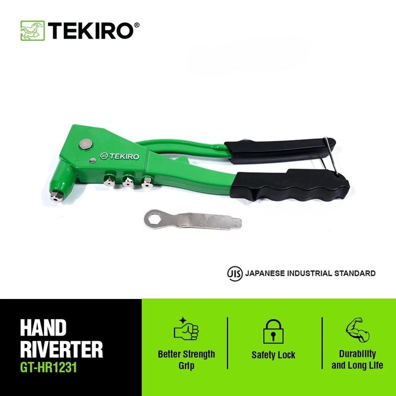 Tekiro Tang Rivet Hijau Original GT-HR1231 / Hand Riveter 2. - Shop ...