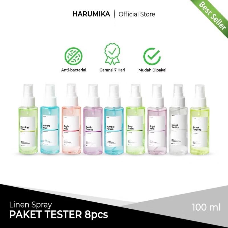 HARUMIKA - Multy Room & Linen Spray Anti Bacterial 100ml Pengharum ...