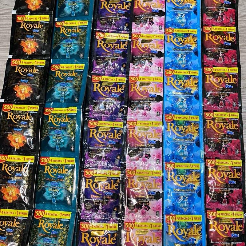 PAKET 48 PCS ROYALE PEWANGI SOFTENER PARFUME | 4 RENCENG ISI - Shop ...