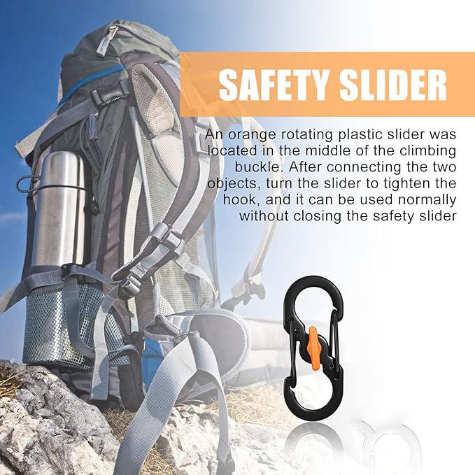 Slyz S-Biner Carabiner Pengait Barang Metal Spring Hook - Slyz34 - Shop ...