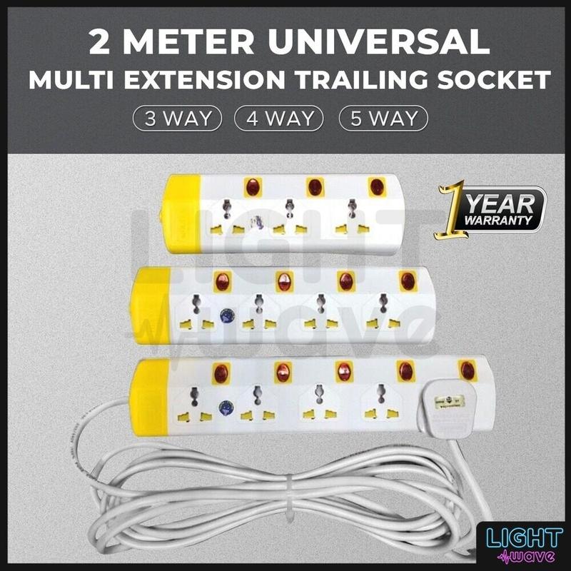 [MULTIPLE SOCKET] 2 METER 3W/4W/5W UNIVERSAL MULTI EXTENSION - TikTok ...