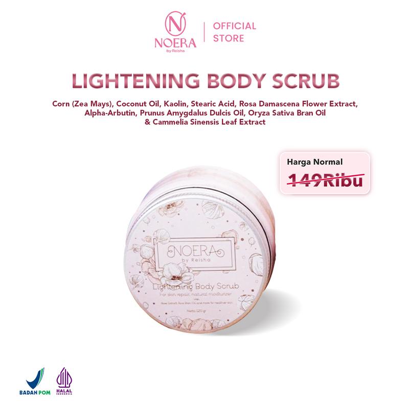 Noera Lightening Body Scrub - Shop | Tokopedia