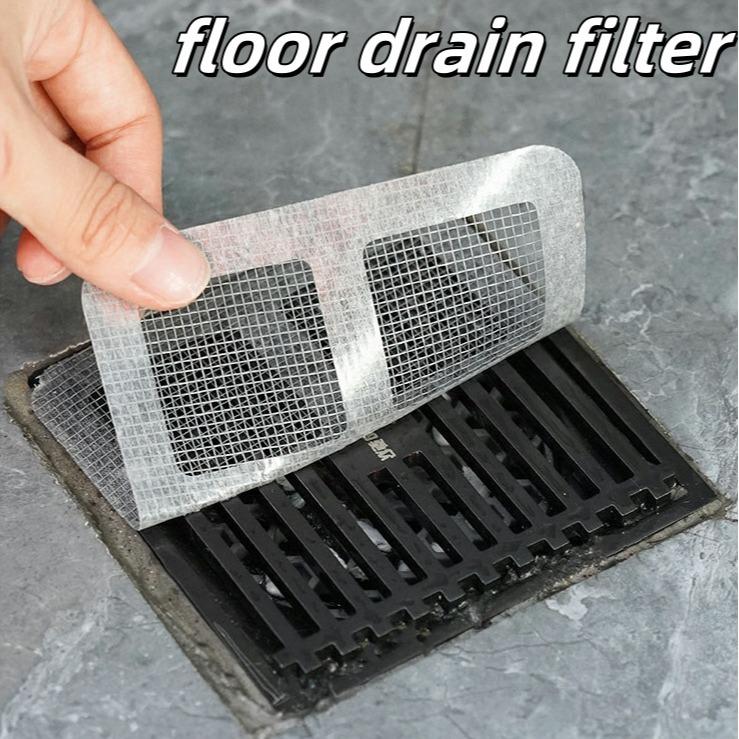 Disposable floor drain stickers kitchen bathroom anti-blocking - TikTok ...