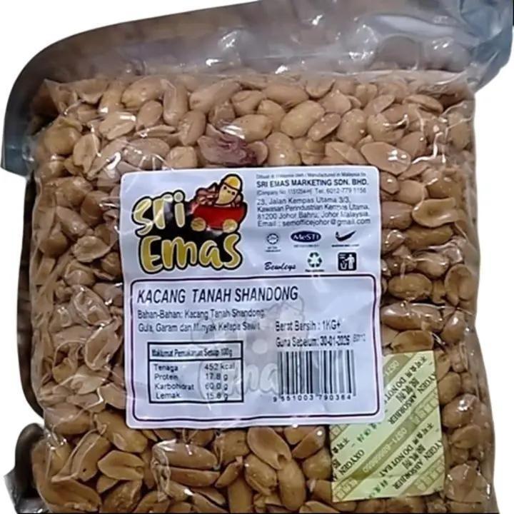 Kacang Tanah Shandong Snacks Food Makanan Kering Berkualiti Tinggi ...
