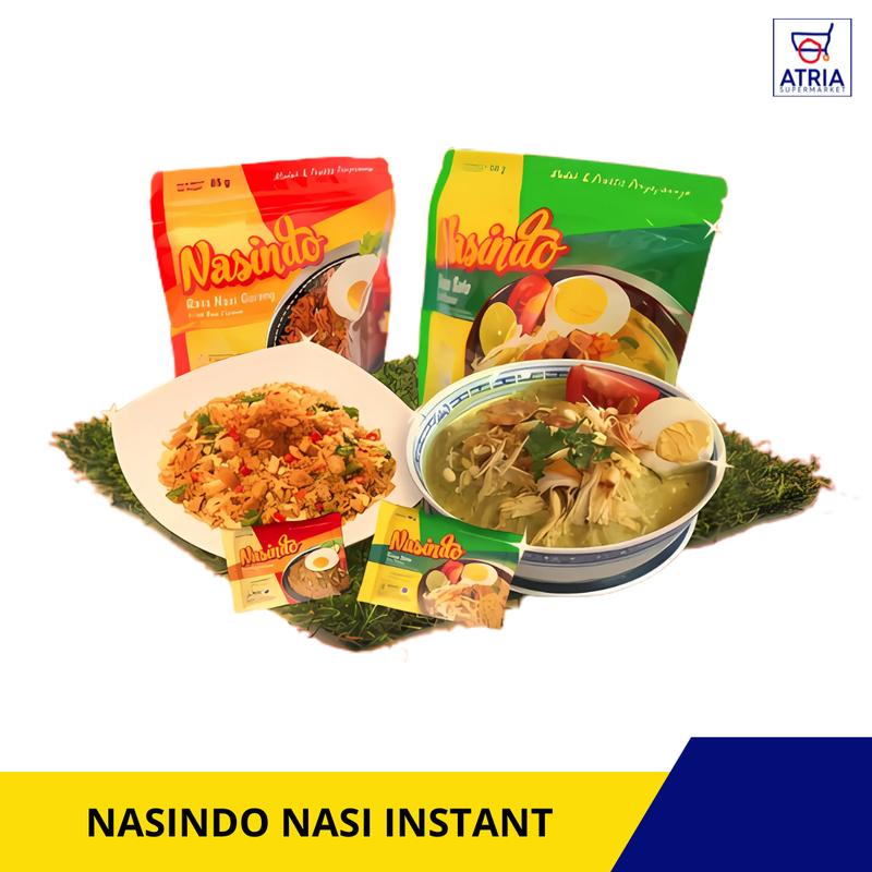 Nasindo Nasi Instant / Rasa Nasi Goreng & Soto - Shop | Tokopedia