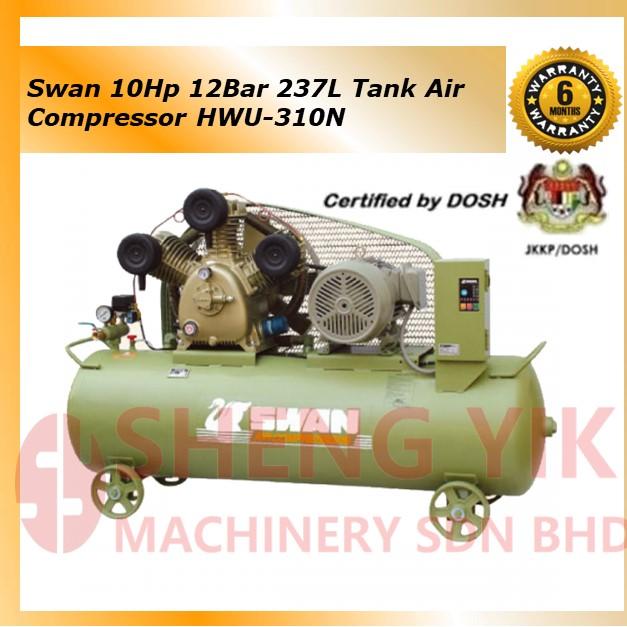 Shengyik Swan 10HP Air Compressor 12Bar HWU-310N - TikTok Shop Malaysia