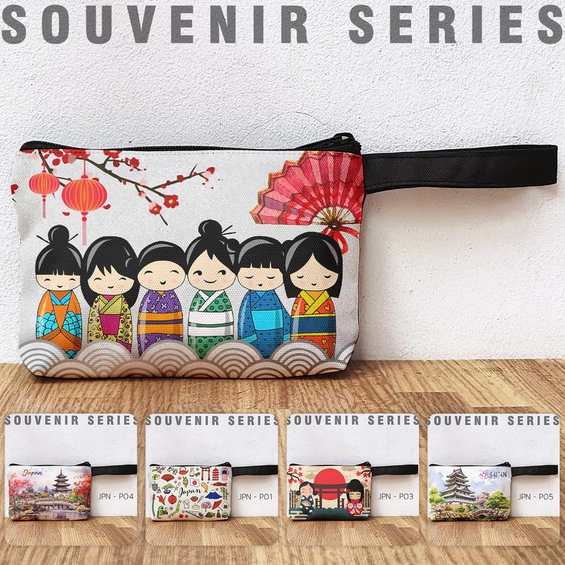 Pouch Souvenir Jepang Dompet Seri Jepang - Shop | Tokopedia