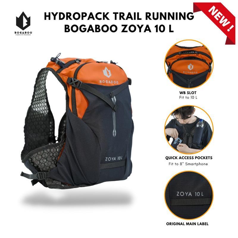 Tas Hydropack trail running BOGABOO zoya 10 L - tas Lari - tas - Shop ...