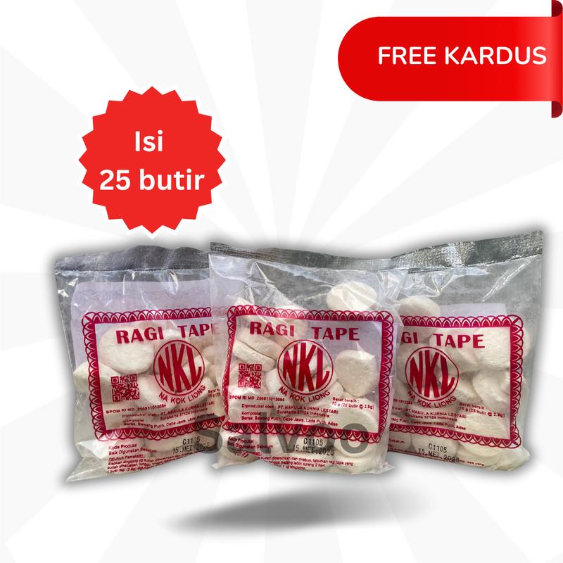 Ragi tape NKL Original | Ragi Fermentasi | Pakan Semut Jepang - Shop ...