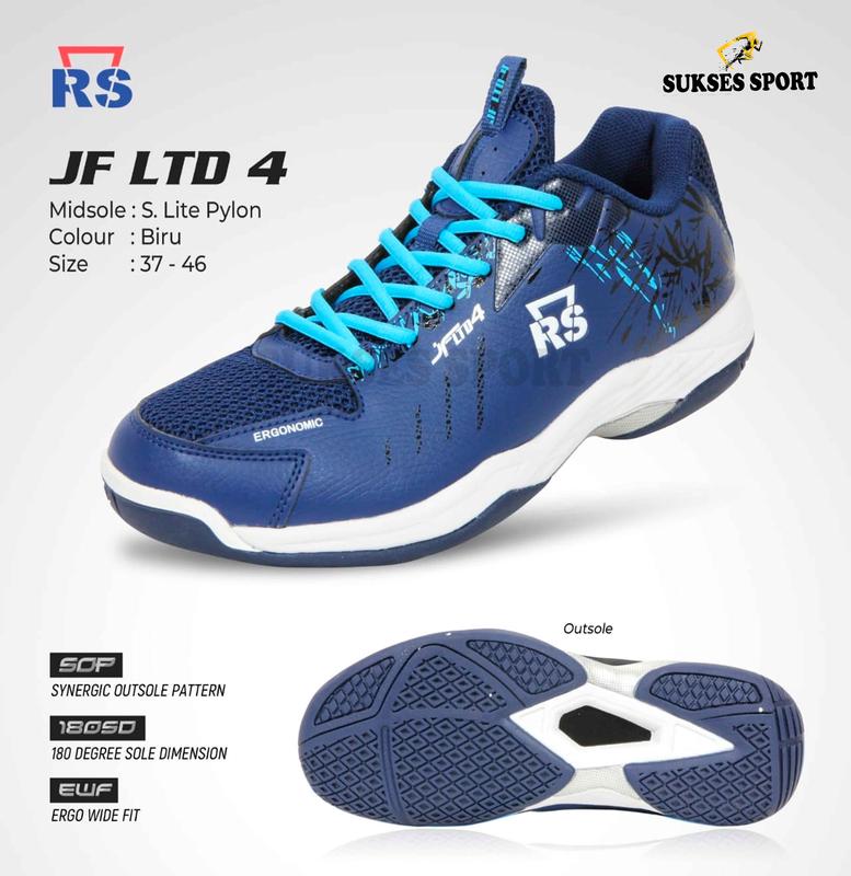 Sepatu Badminton Reinforce Speed RS JF LTD 04 / SEPATU RS JF - Shop ...