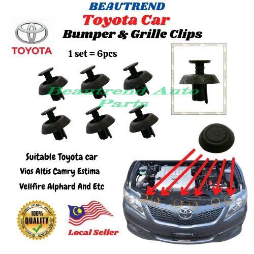 Grille Clip Bumper Toyota Vios NCP93 NCP150 Altis Camry Estima - TikTok ...