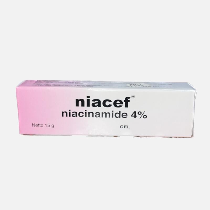 Niacef gel Nicotinamide 4% untuk bekas jerawat SDM - Shop | Tokopedia
