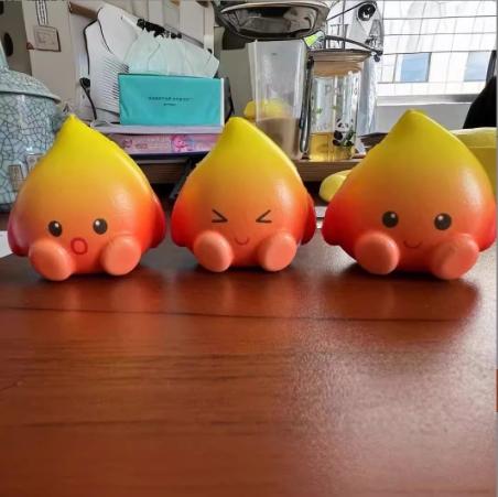 Mainan Squishy Api / Mainan Squishy Viral Anti Stress/Boneka Squishy ...