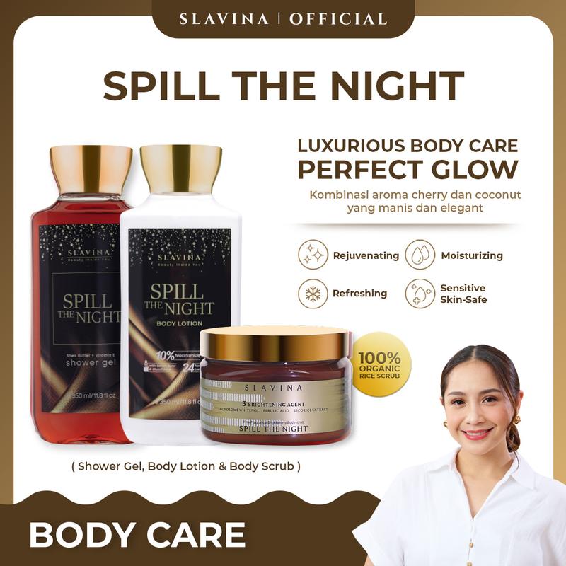 [Mega Creator] SLAVINA Paket Body Care (Body Lotion + Body Scrub - Shop ...